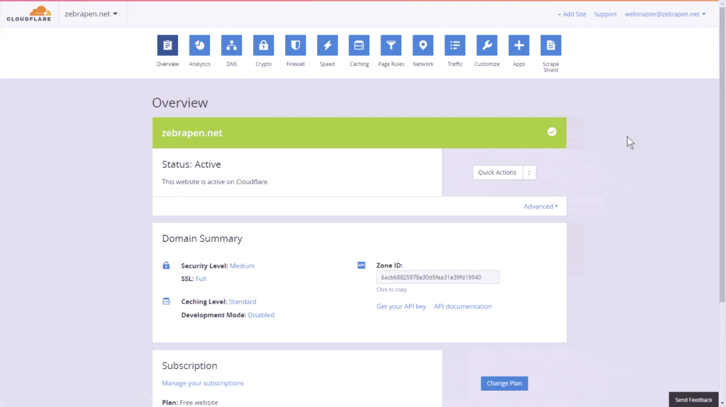 Export Cloudflare DNS Zone Records - Vondelphia.com